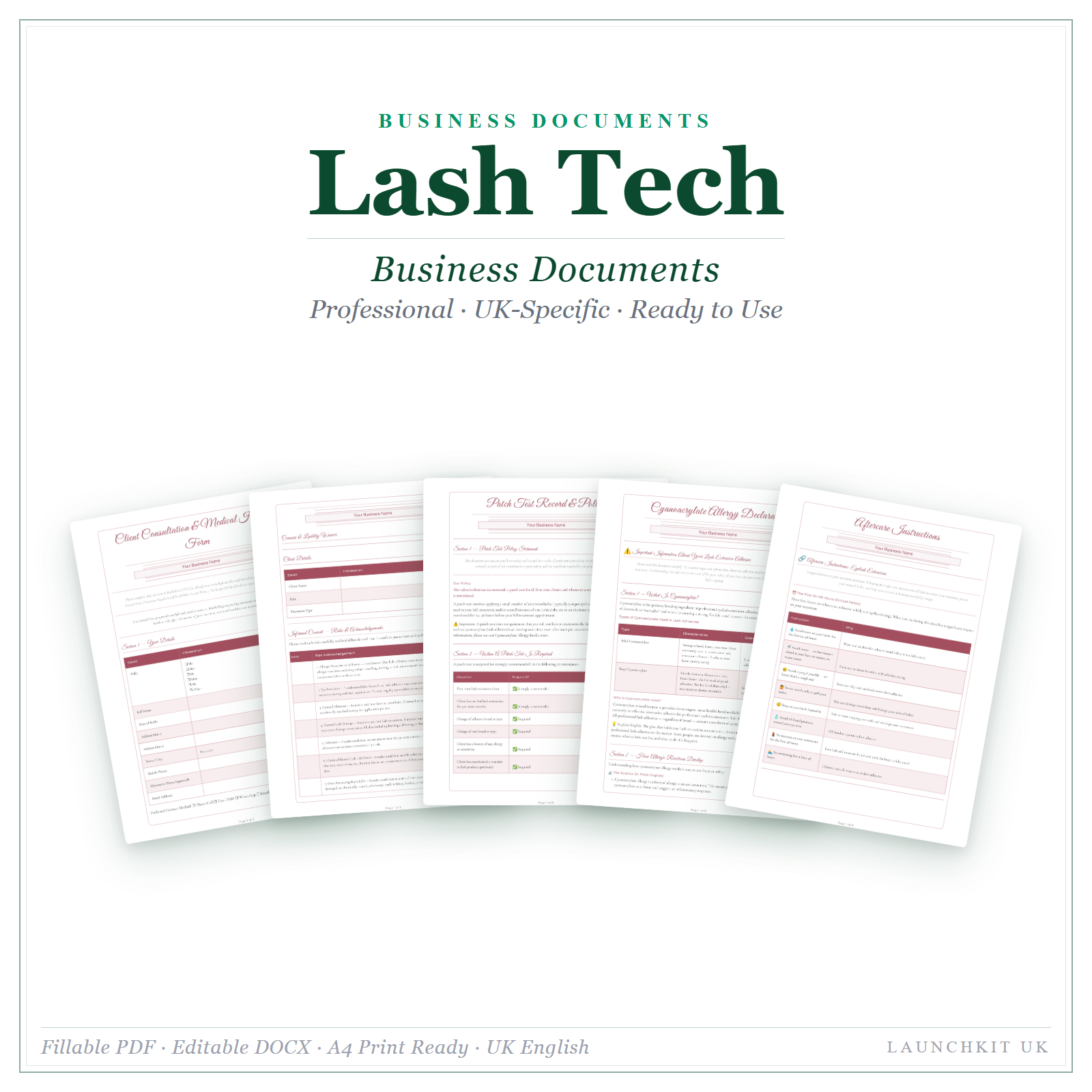 Patch Test Protocol for UK Lash Techs: 2026
