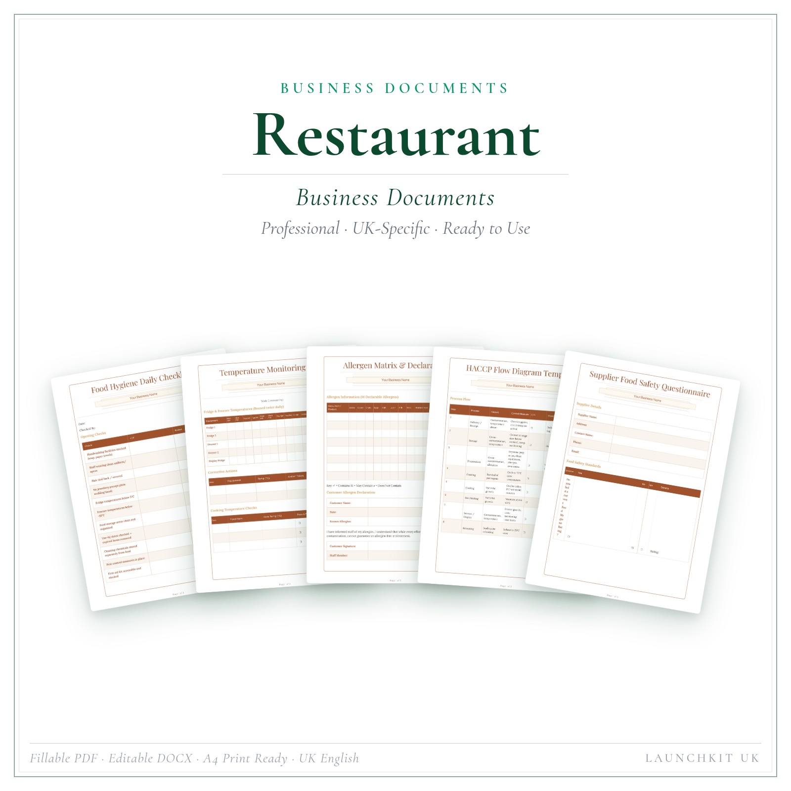 Allergen management for UK restaurants: Natasha's Law 2026